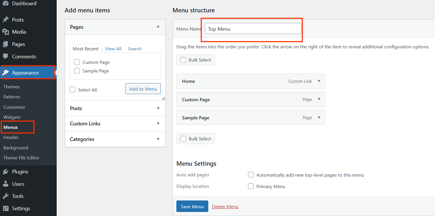 How to Create and Manage WordPress Menus Effectively