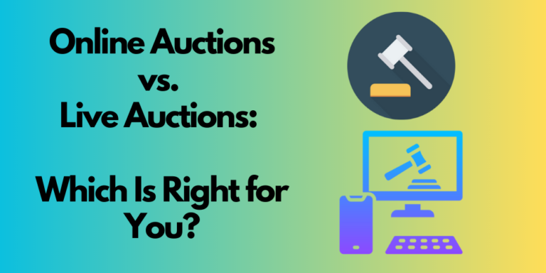 Live Auction vs. Online Auction: Which is Better?