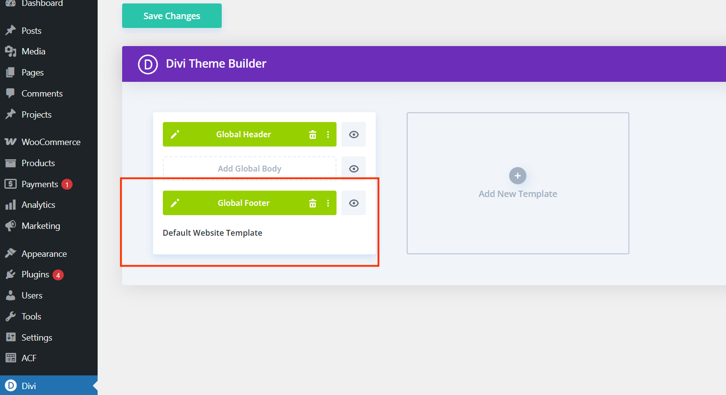 How to Fix Divi Footer Not Showing or Updating